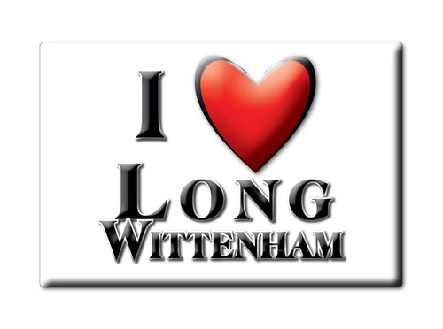 Long Wittenham, Oxfordshire, England - Fridge Magnet I Love Souvenir Uk ...