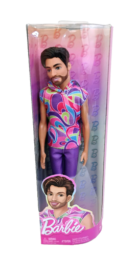 Barbie Fashionistas Ken Doll #227 Brunette Fashion Doll Totally Hair ...