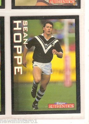 1995 NEW ZEALAND RUGBY LEAGUE CARD #72 SEAN HOPPE, CANBERRA | eBay ...