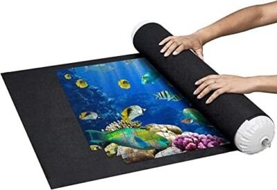 Inflatable Roll-Up Puzzle Mat with Fasteners | eBay