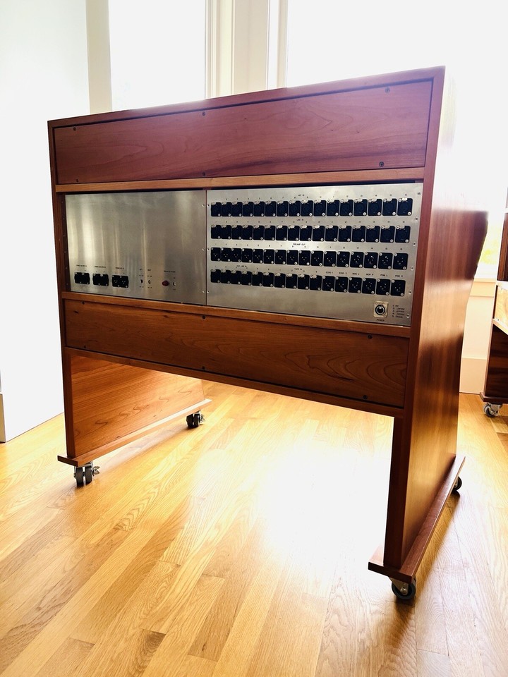 Custom 1970s Recording Console, 16 Channel, Quad Eight Electrodyne ...