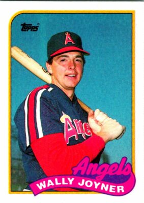 Wally Joyner Los Angeles Angels 1989 Topps Misprint Card Montreal Expos ...