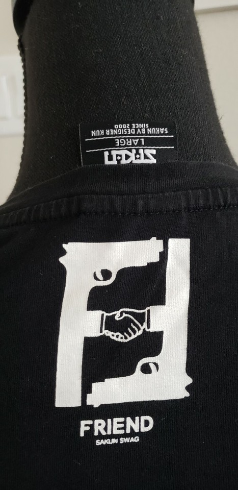 Sakun Swag Friend By Designer Kun Korea Gun L Mens T Shirt | eBay