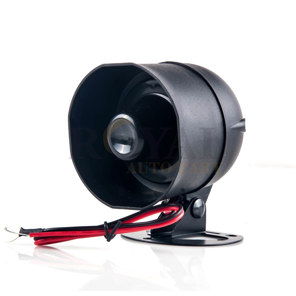 MICRO 1-Way Auto Car Alarm Security System Keyless Entry&TWO 4-Button ...