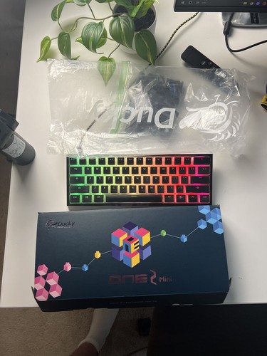 Ducky One 2 Mini 60% RGB - Cherry MX Red Switches | eBay