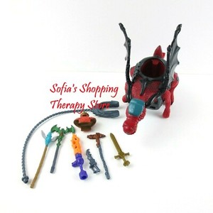 Fisher Price Imaginext Dragonkeeper Dungeon Red Dragon 2003 Swords ...