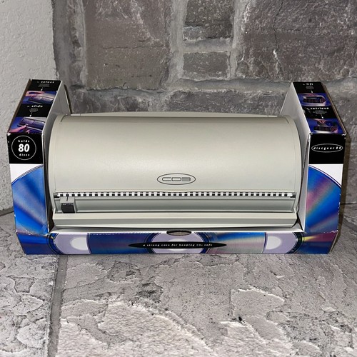 Discgear 80 Disc CD/DVD Game Storage Holder Organizer Selector Case CD3 ...