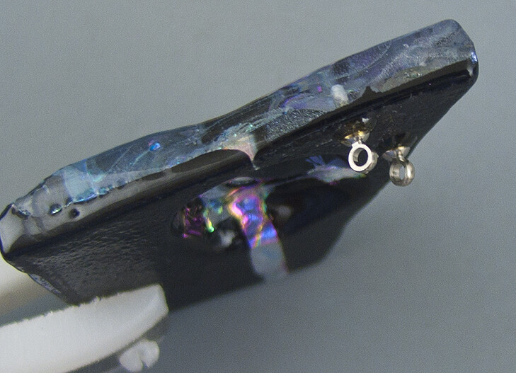 NANCY GEDDES HANDMADE DICHROIC GLASS PENDANT | eBay