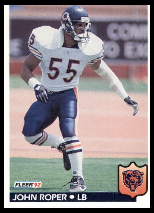 1992 Fleer #46 John Roper Chicago Bears | eBay
