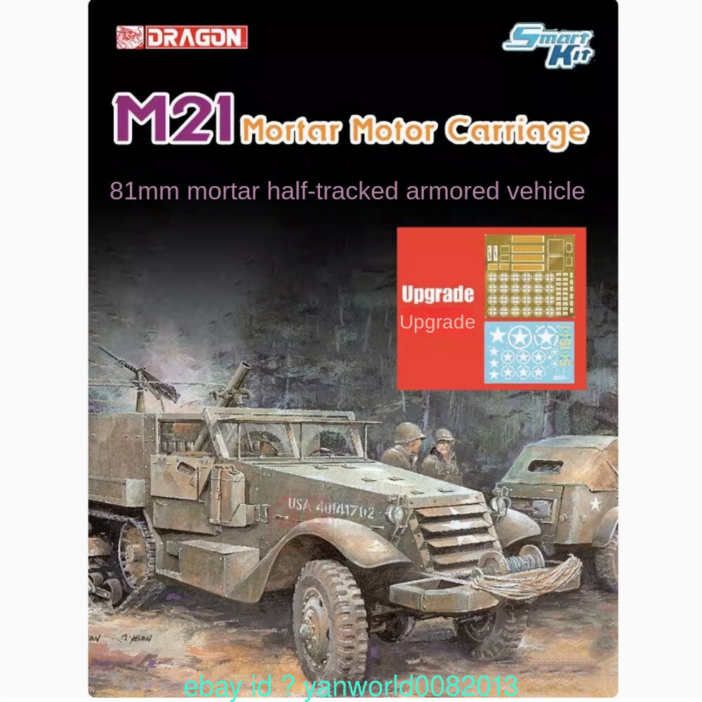 DRAGON 1/35 6362 M21 Mortar Motor Carriage 81MM Upgrade Model Kit | eBay