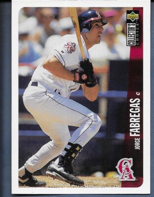 1996 Upper Deck Collector's Choice Jorge Fabregas #483 ANGELS NM | eBay