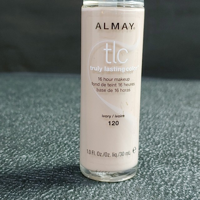 Almay TLC Truly Lasting Color 16 HR Foundation Makeup 120 Ivory 1 Floz ...