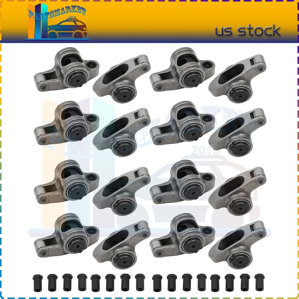 For Small Block Chevy 1.5 3/8 Stainless Steel Rocker Arms SBC 305 350 ...