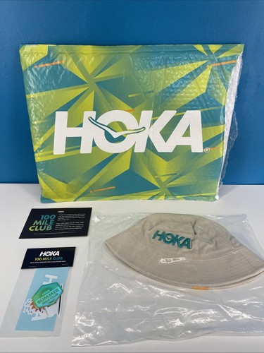 HOKA Summer Mile Club 2023 Running Bucket Hat Brand New Sealed + Free ...