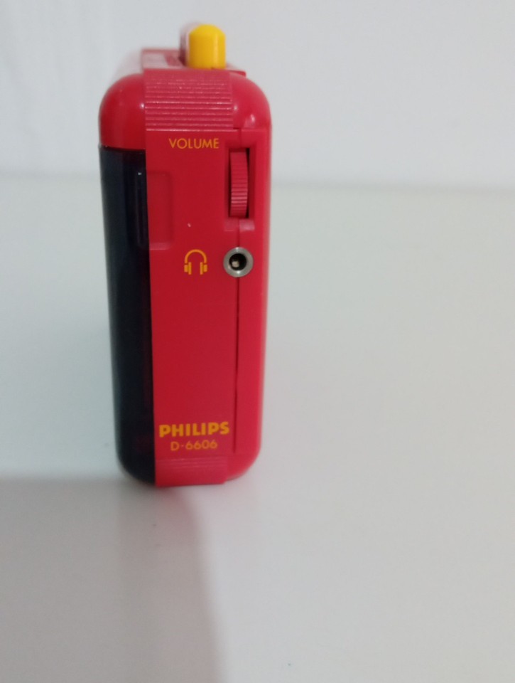 WALKMAN PHILIPS MOVING SOUND D-6606 STEREO CASSETTE PLAYER VINTAGE | eBay