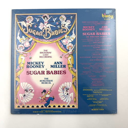 SUGAR BABIES LP Bway 1983 Mickey Rooney Broadway Musical SEALED | eBay