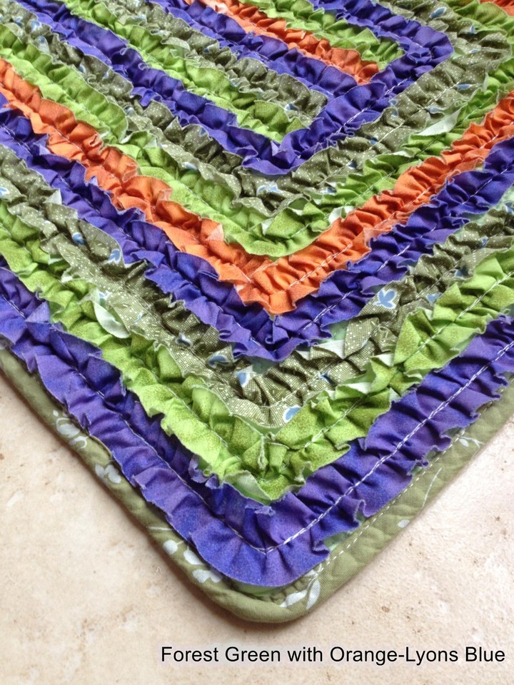 Confetti Ruffled Rug (2'3x1'7) | eBay