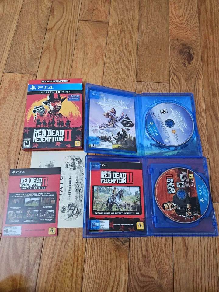 Red Dead Redemption 2 Special Edition + Horizon Zero Dawn Complete ...