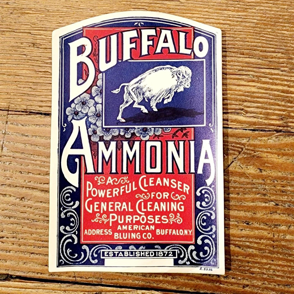 Label For Ammonia Quaternary Ammonia 1 Gallon QUAT