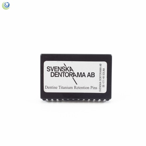 Dentinal Retention Titanium Pins 0.75mm 12 pack for Restorations and ...