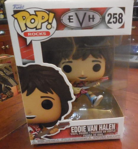 Funko Pop Rocks Action Figure Eddie Van Halen #258 New in Box ...