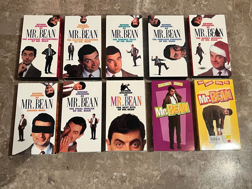 Lot of 10 Mr. Bean VHS Tapes | eBay