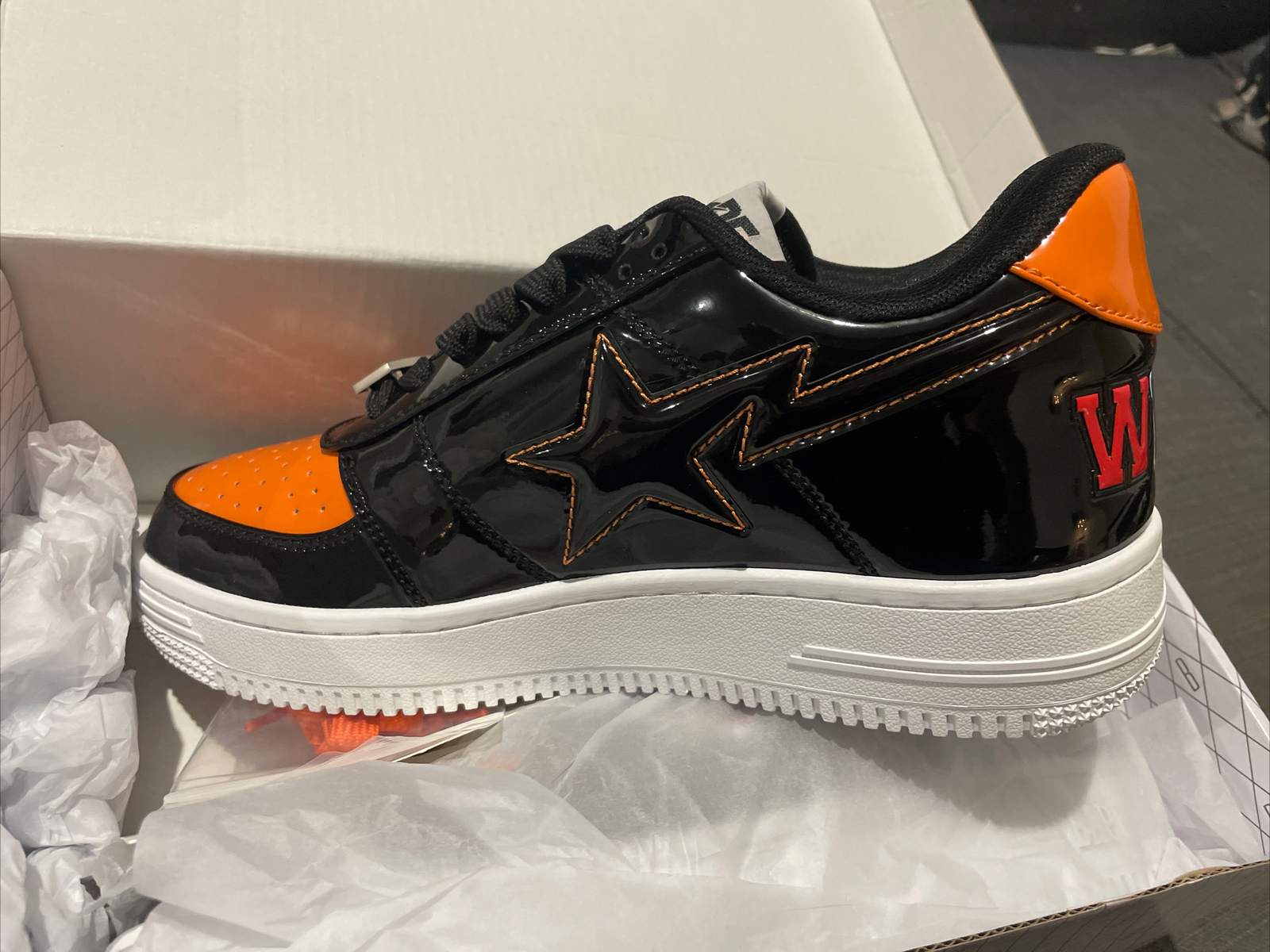 BAPE ABATHING APE Bapesta black“WGM” US8 brand new with box | eBay