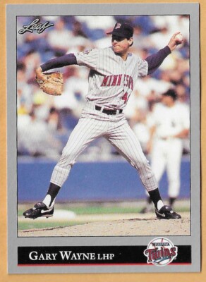 GARY WAYNE MINNESOTA TWINS #424 no dot inc - LEAF NM-MT 1992 | eBay