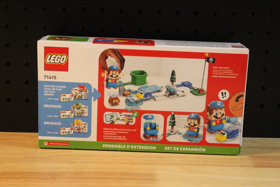 LEGO Super Mario Ice Suit & Frozen World Expansion Set 71415-105 pcs ...