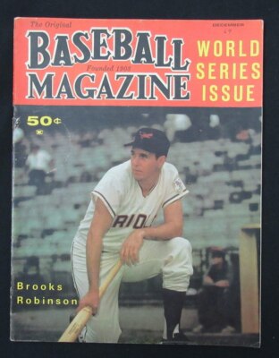 December 1964 Baseball Magazine World Series Issue Brooks Robinson ...