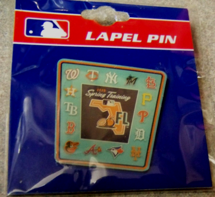 2020 multi-team 15 teams Spring Training pin Grapefruit League Yankees ...