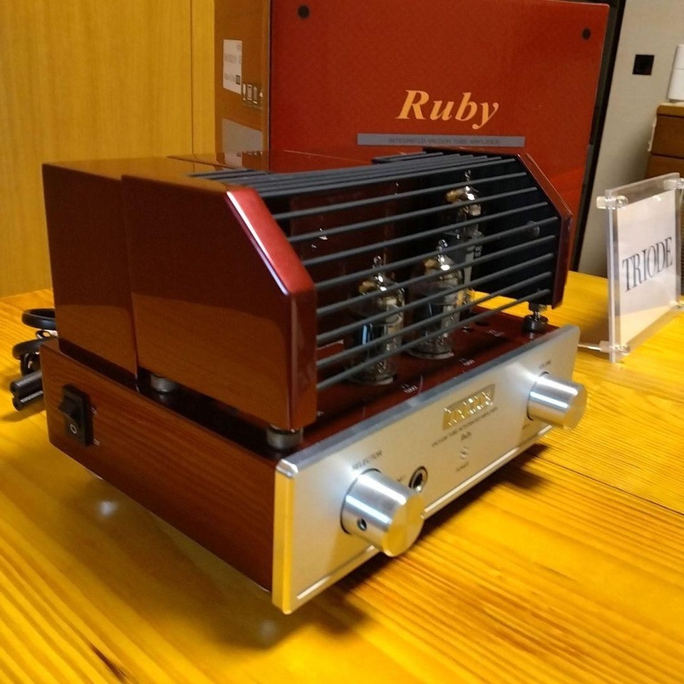TRIODE Ruby Vacuum Tube Amplifier High-End Audio Amplifier 100V From ...