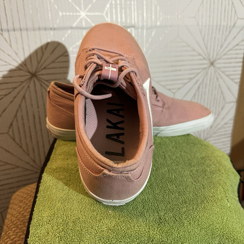 Lakai LIMITED Griffin Skate Shoes - MS-318 Pink Canvas Sz 12 | eBay