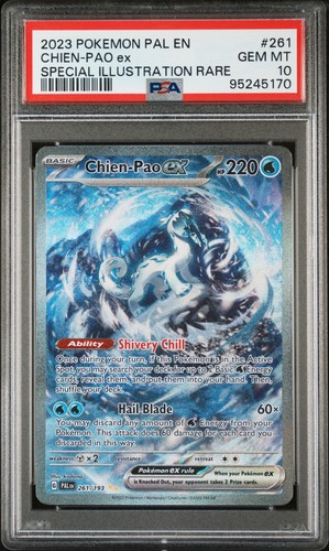 Pokemon Pal En-Paldea Evolved #261 Chien-Pao Ex SIR PSA 10 | eBay