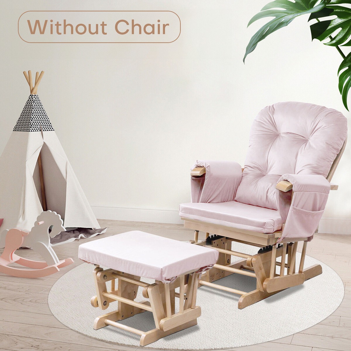 Buy Glider Cushions Rocking Chair 2 Pieces Patio Glider Rocking Chair