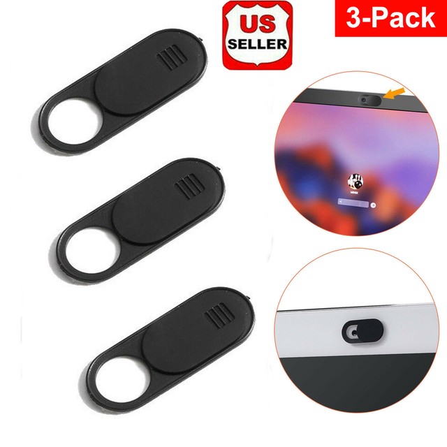 3X Ultra-Thin Webcam Cover Web Camera Privacy Blocker Computer 3-Pack ...