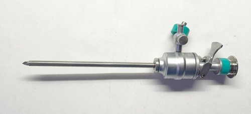 Laparoscopic SS Metal Trocar With Cannula 3mm High Quality Surgical ...