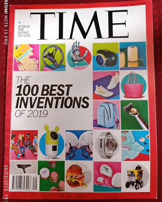 Time Magazine DECEMBER 2019 " The 100 BEST INVENTIONS OF 2019 " | eBay