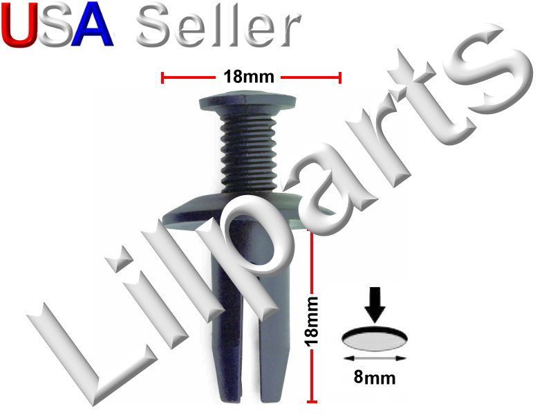 Radiator Support Sight Shield Clip FORD FOCUS CMAX FIESTA TRANSIT ...
