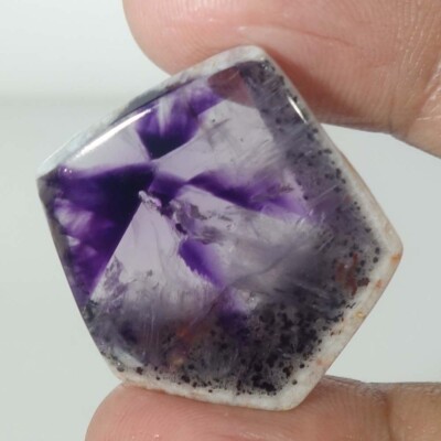 38.00Ct AAA+ Quality Purple- White Amethyst For Chakras Crystal Quartz ...