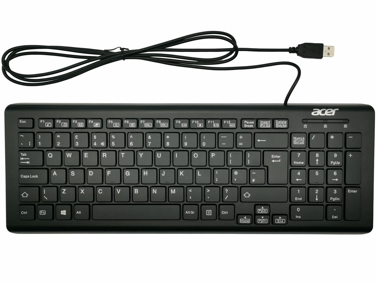 Acer Aspire ATC-605 ATC-705 ATC-780 AX3-710 USB Wired Keyboard UK DK ...