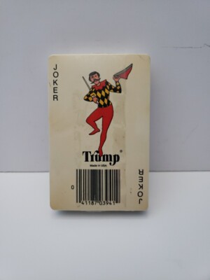 Vtg Trump Playing Cards Single Deck New Sealed Made In USA | eBay