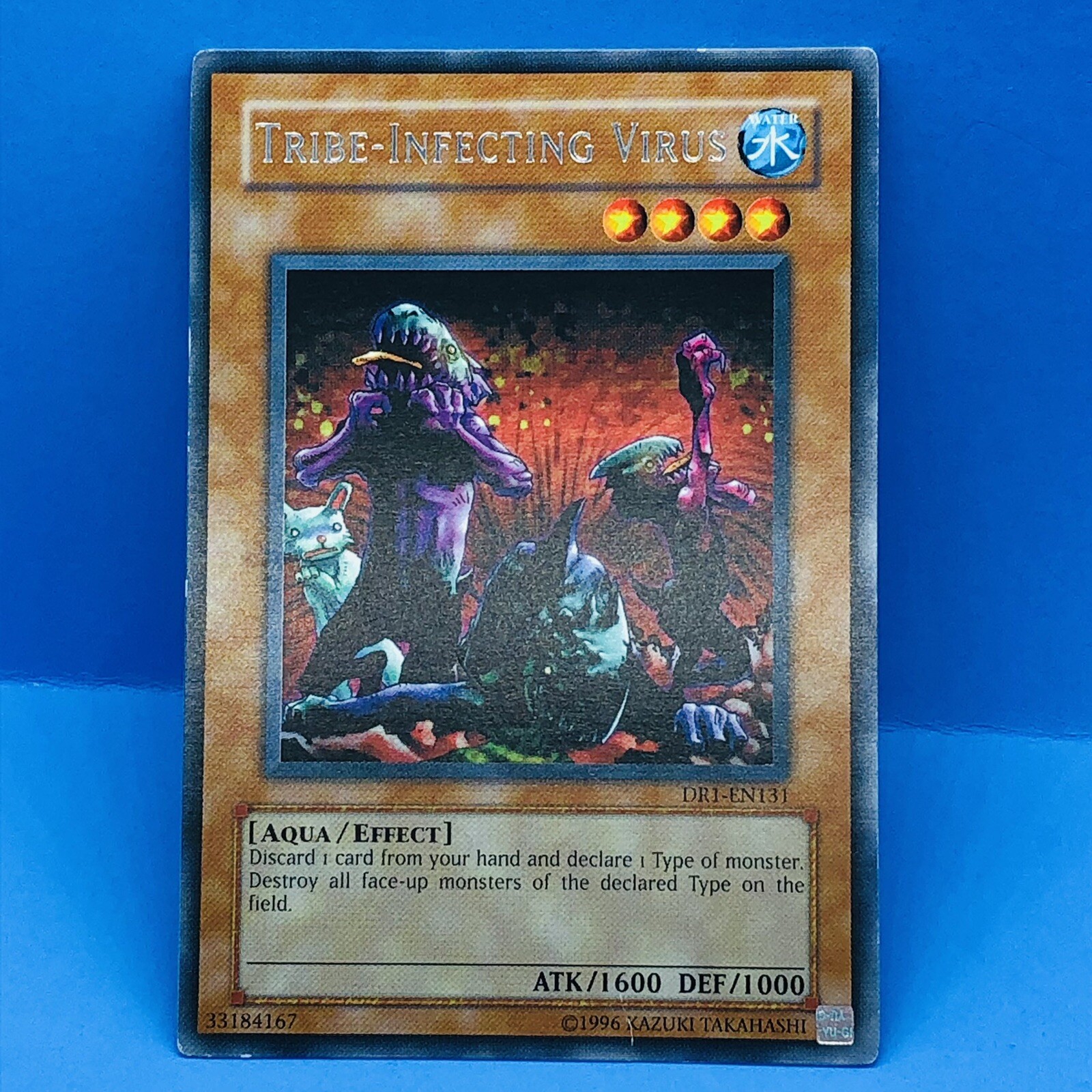 YuGiOh Trading card Tribe Infecting Virus DR1-EN131 Yu-Gi-Oh | eBay