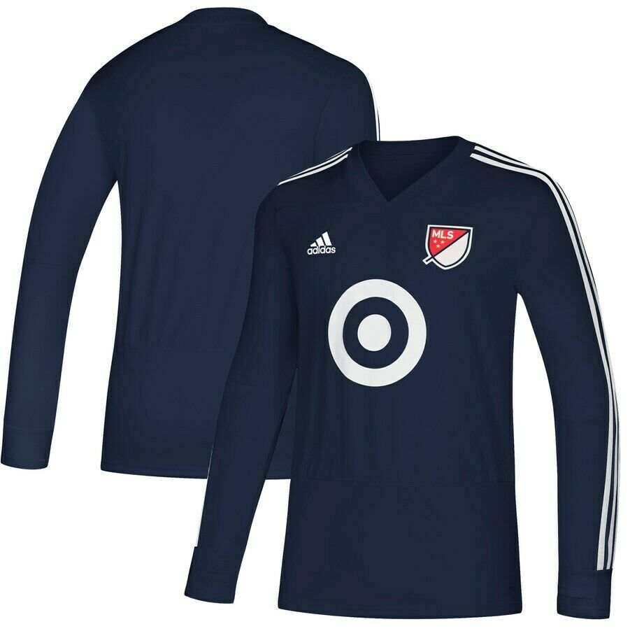 Adidas MLS All Star 2018 Training Jersey Navy/White CW3510 | eBay