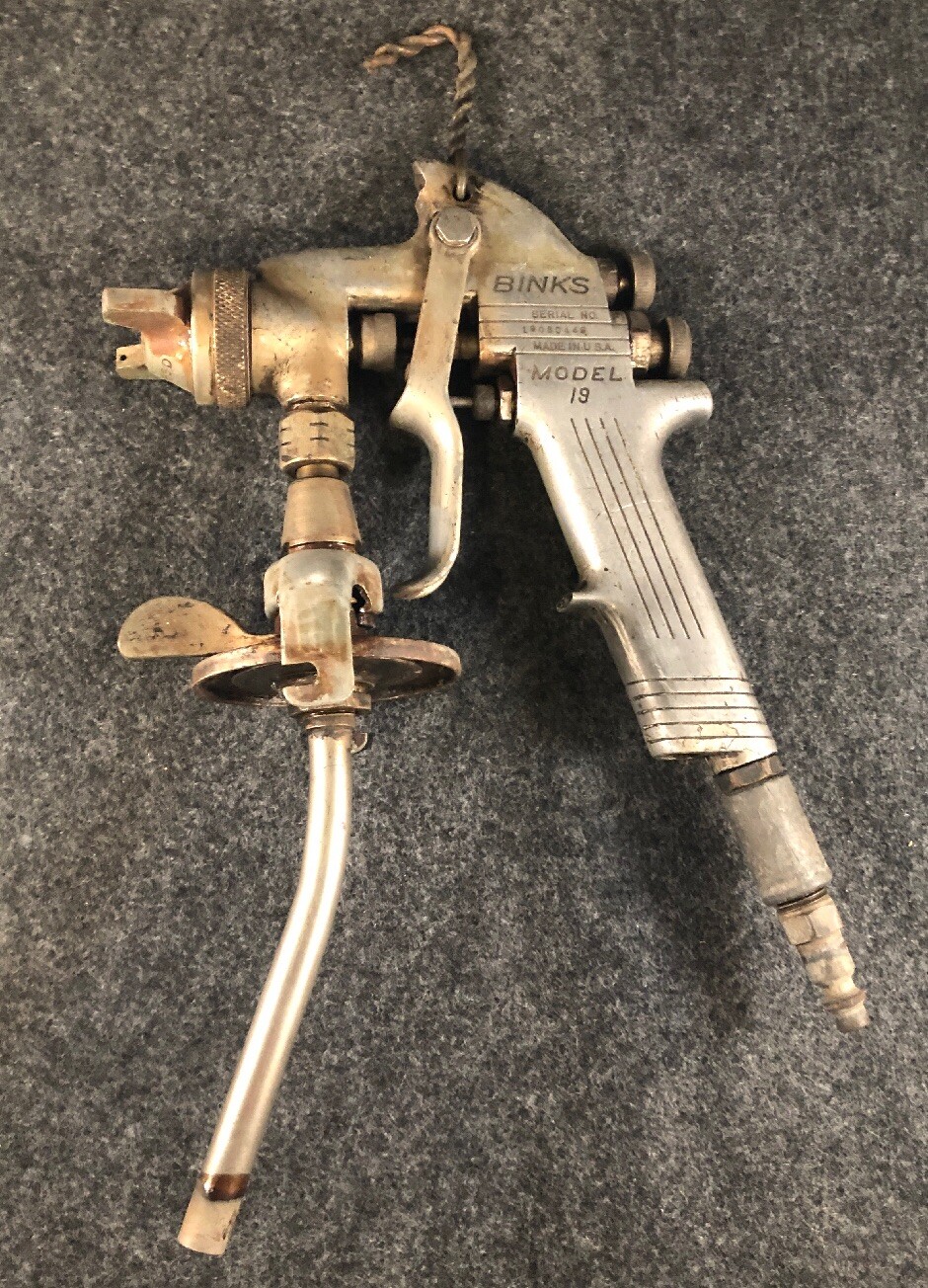 Binks Model 19 Paint Spray Gun 66SD Tip | eBay