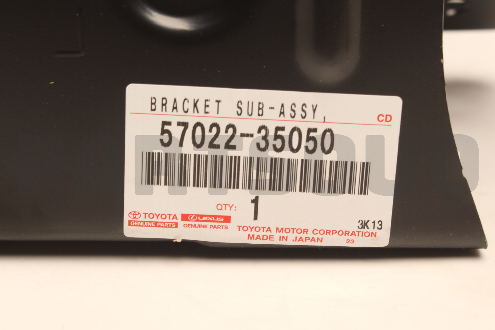 5702235050 Genuine Toyota BRACKET SUB-ASSY, BODY MOUNTING, NO.1 LH ...
