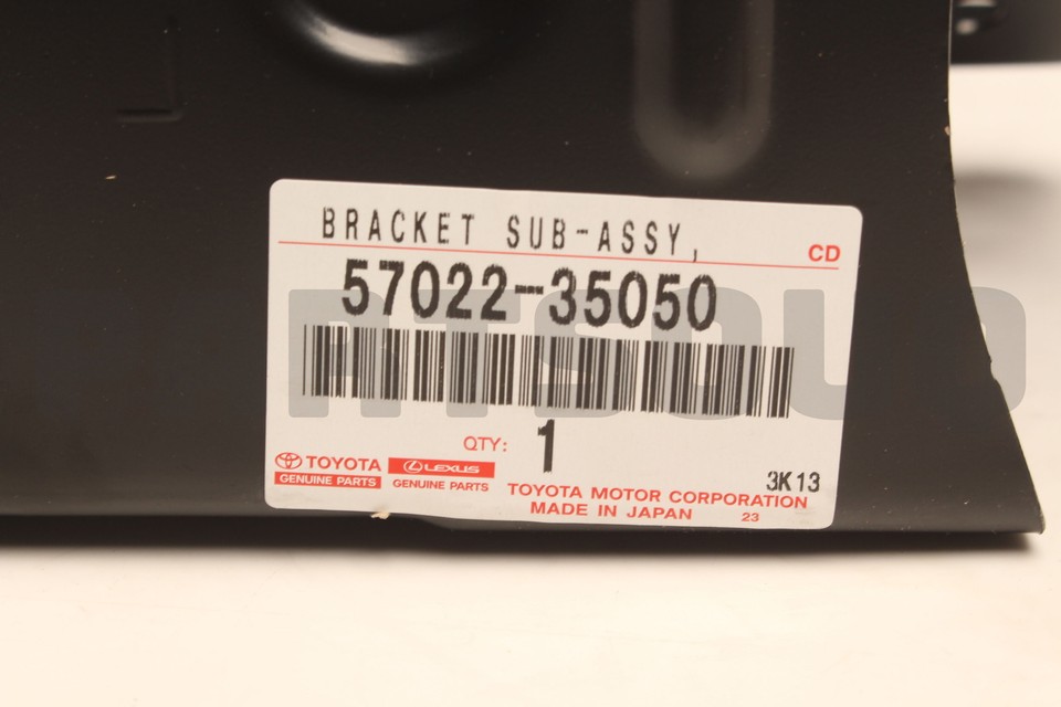 5702235050 Genuine Toyota BRACKET SUB-ASSY, BODY MOUNTING, NO.1 LH ...