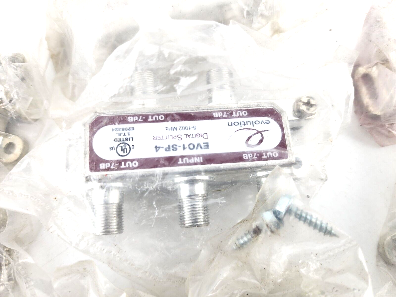 Lot of 25pcs Evolution Digital Cable Splitters 2 Way 4 Way COAX | eBay