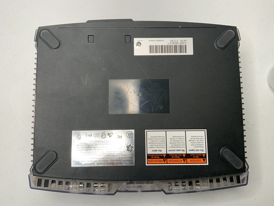 Microsoft Xbox Original Console + Green Controller - Working W ...