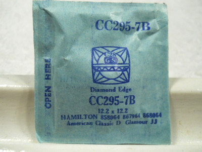 GS CC295-7B Watch Crystal Fit Hamilton 815065 - 858064 - 867964 - 12.2 ...